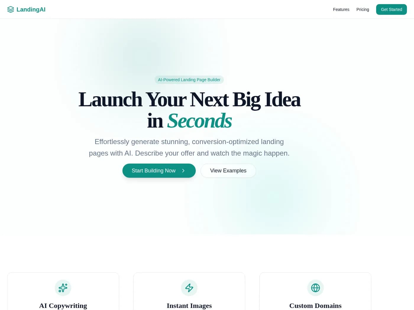 LandingPage AI Builder
