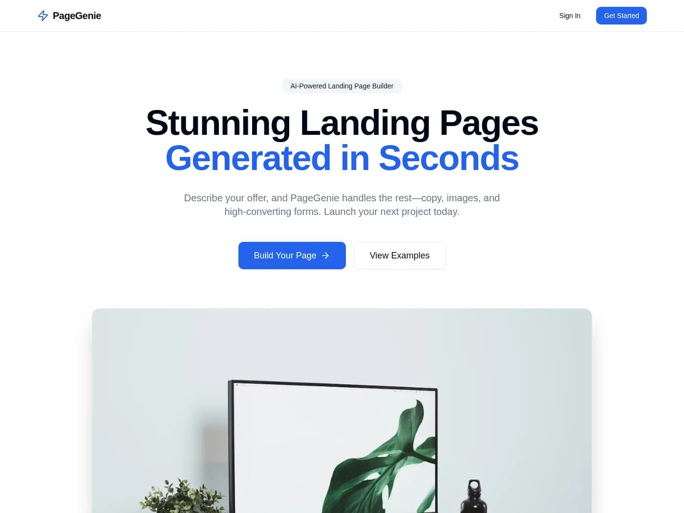 AI PageGenie