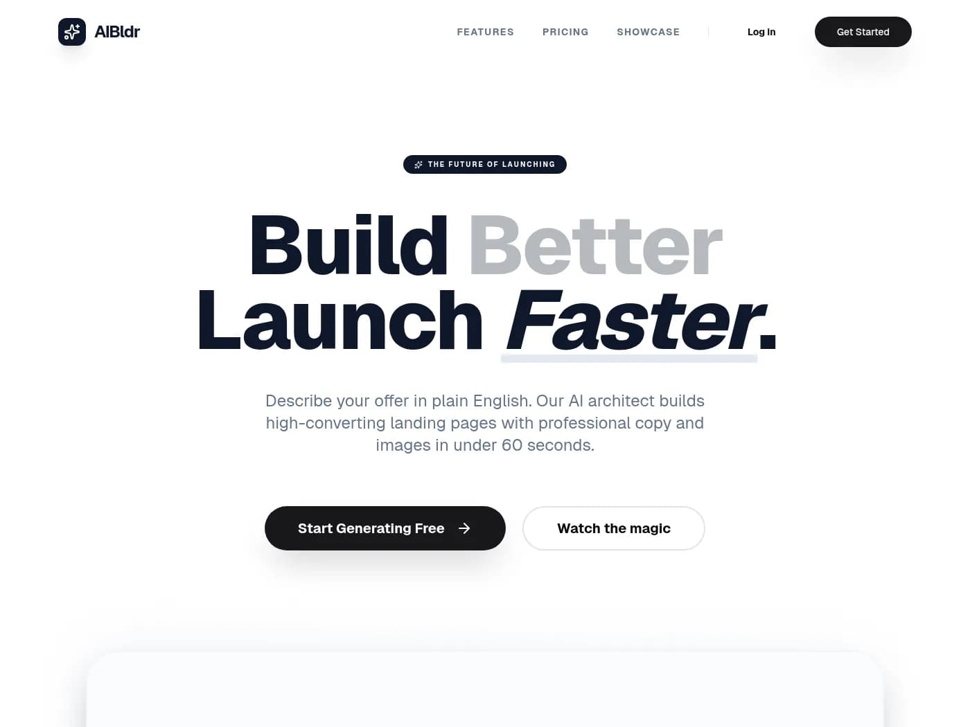 AI Landing Page Builder