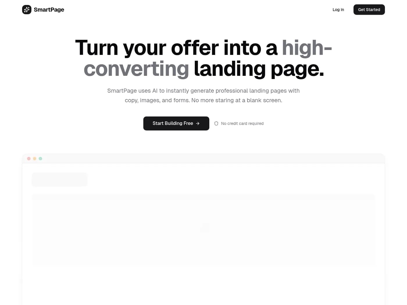 SmartPage AI Builder