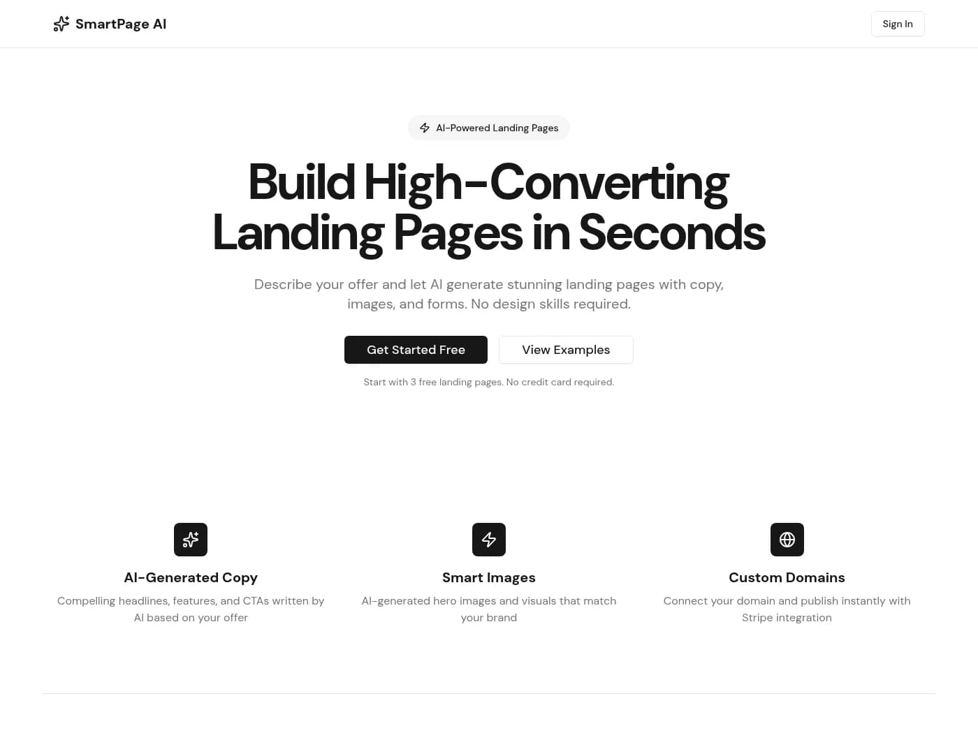 SmartPage AI Builder