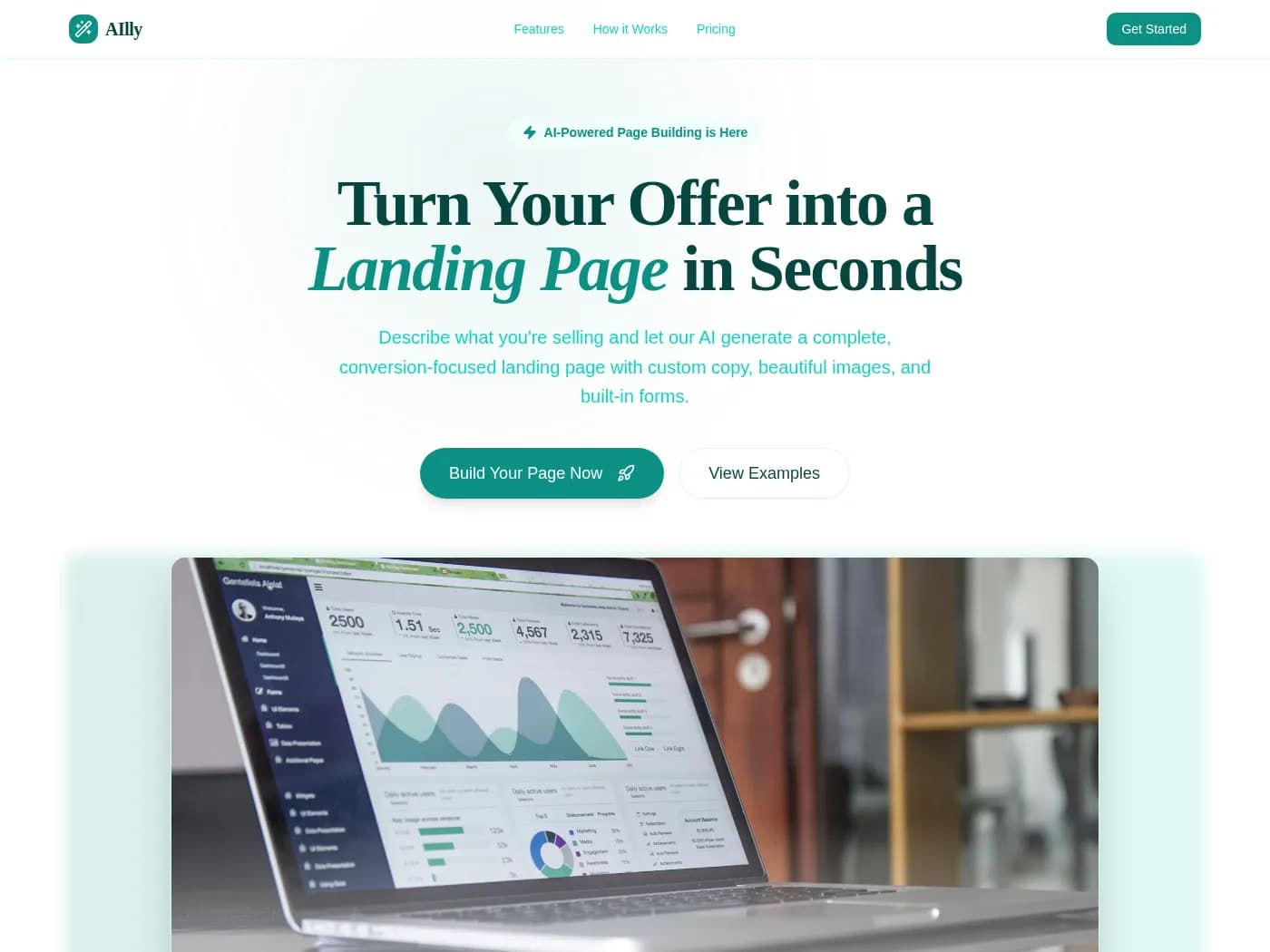 AIlly Page Builder