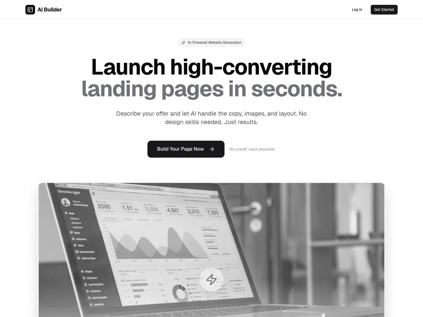 AI Landing Page Maker