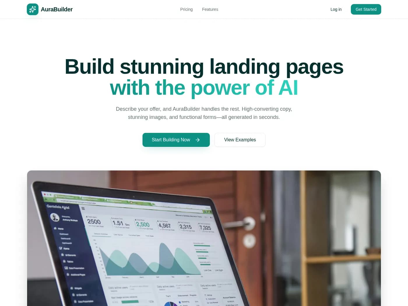 AI Landing Page Creator