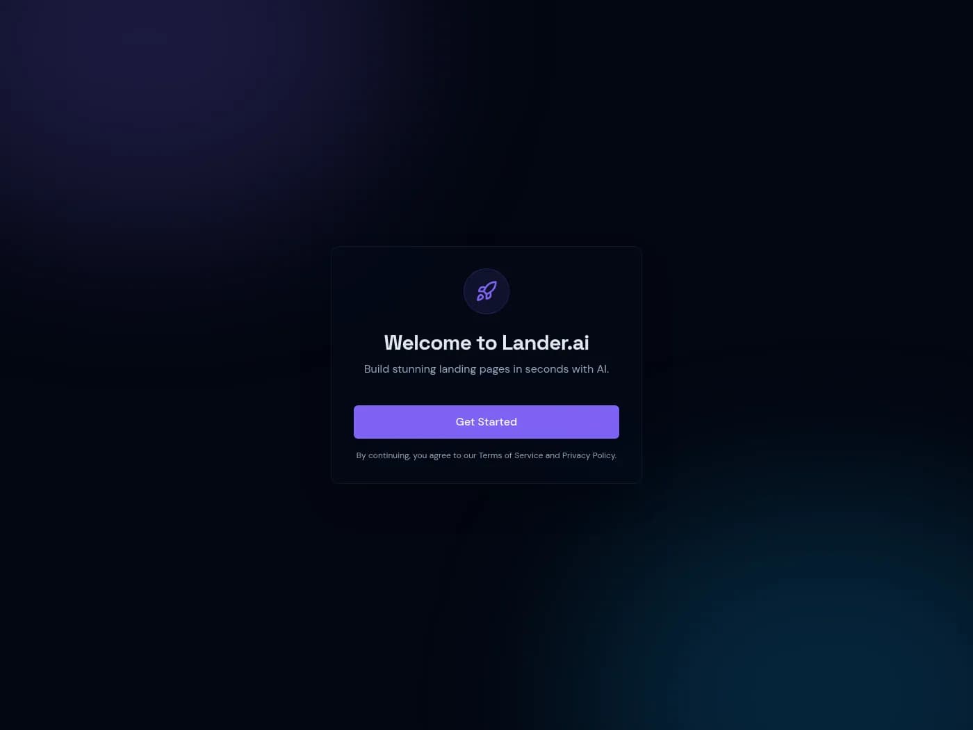 AI Landing Page Builder