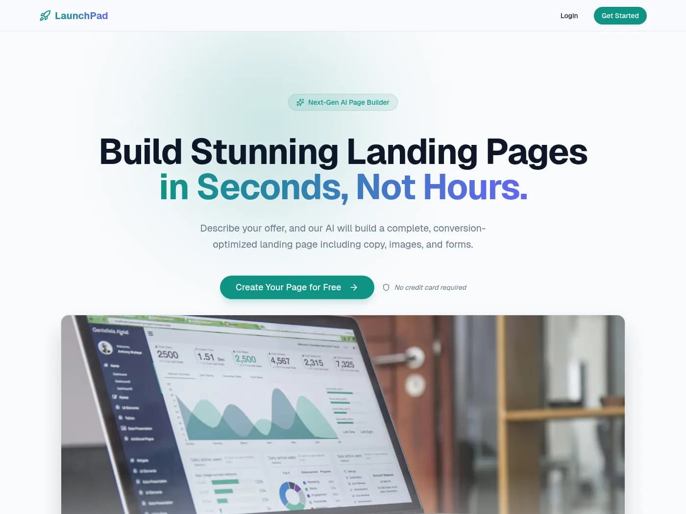 AI Landing Page Maker