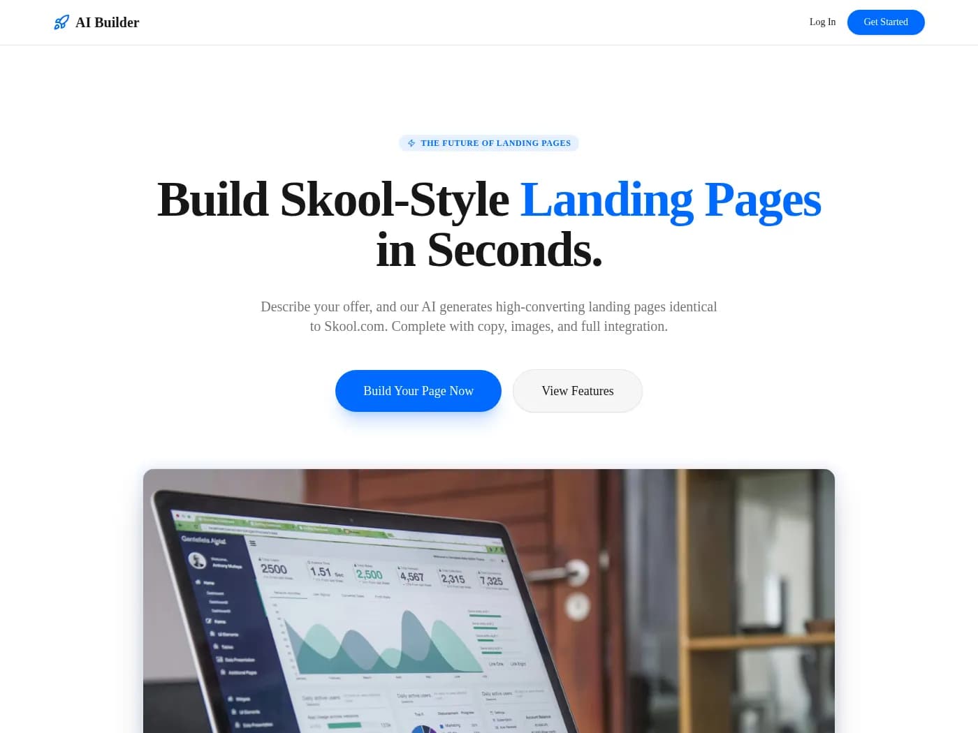 AI Landing Builder