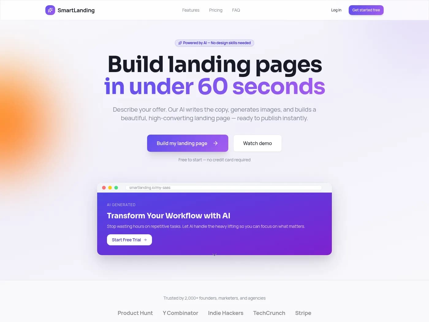 Smart Landing Builder