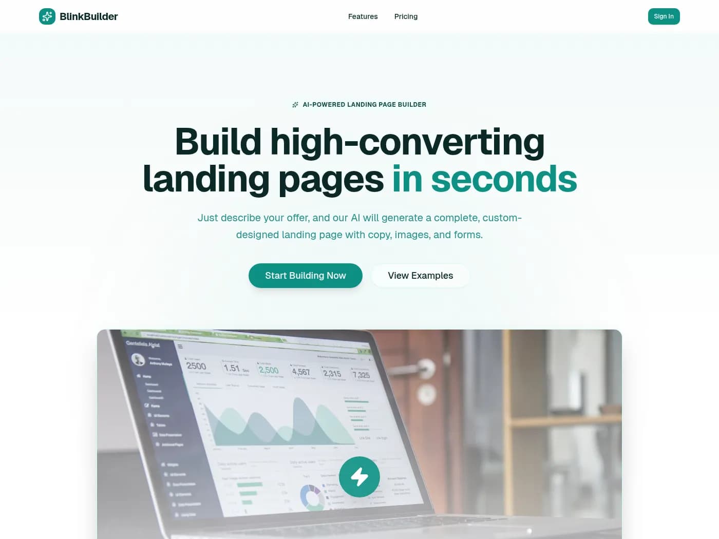 AI Landing Page Builder