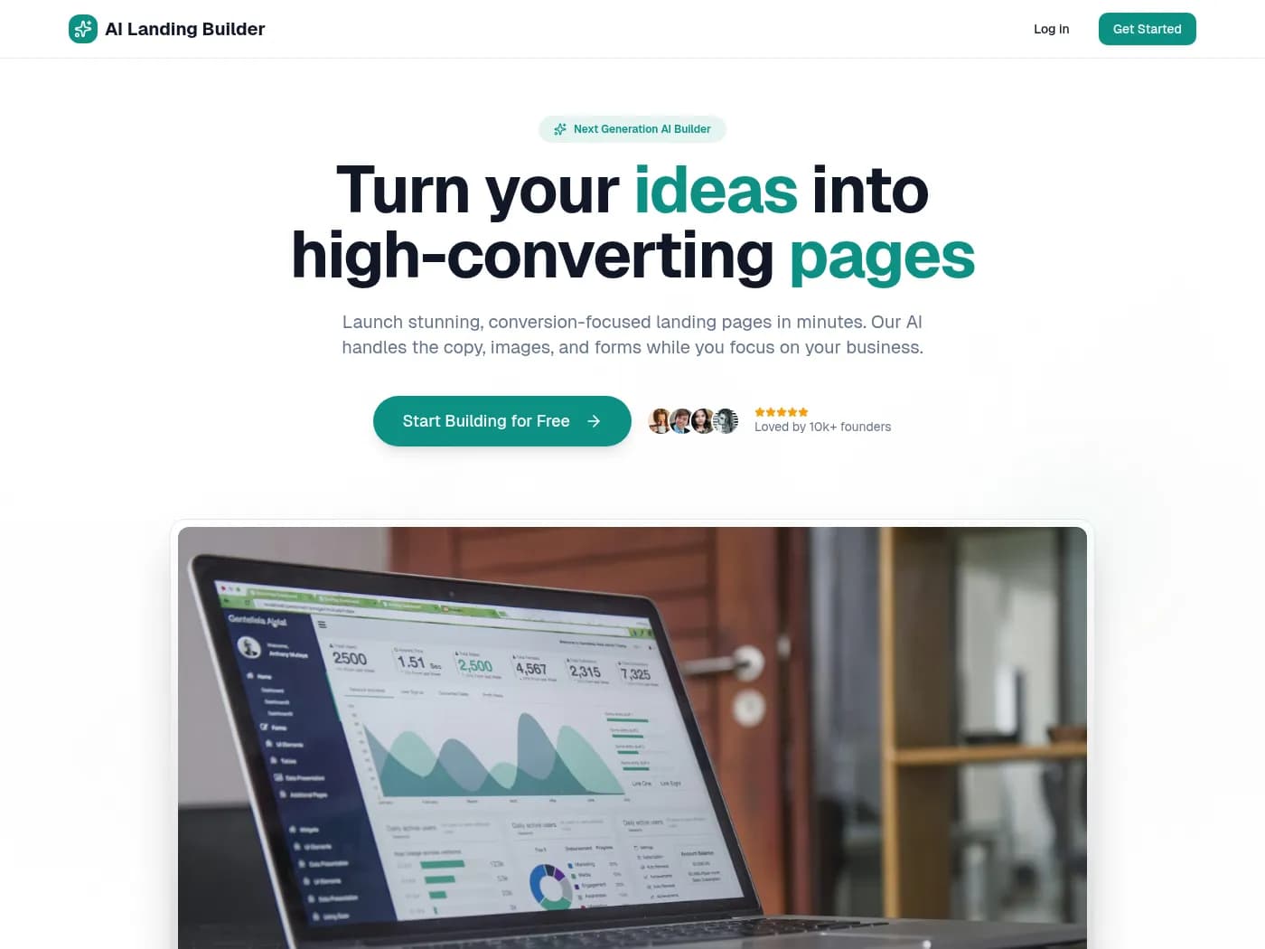 AI Landing Page Maker