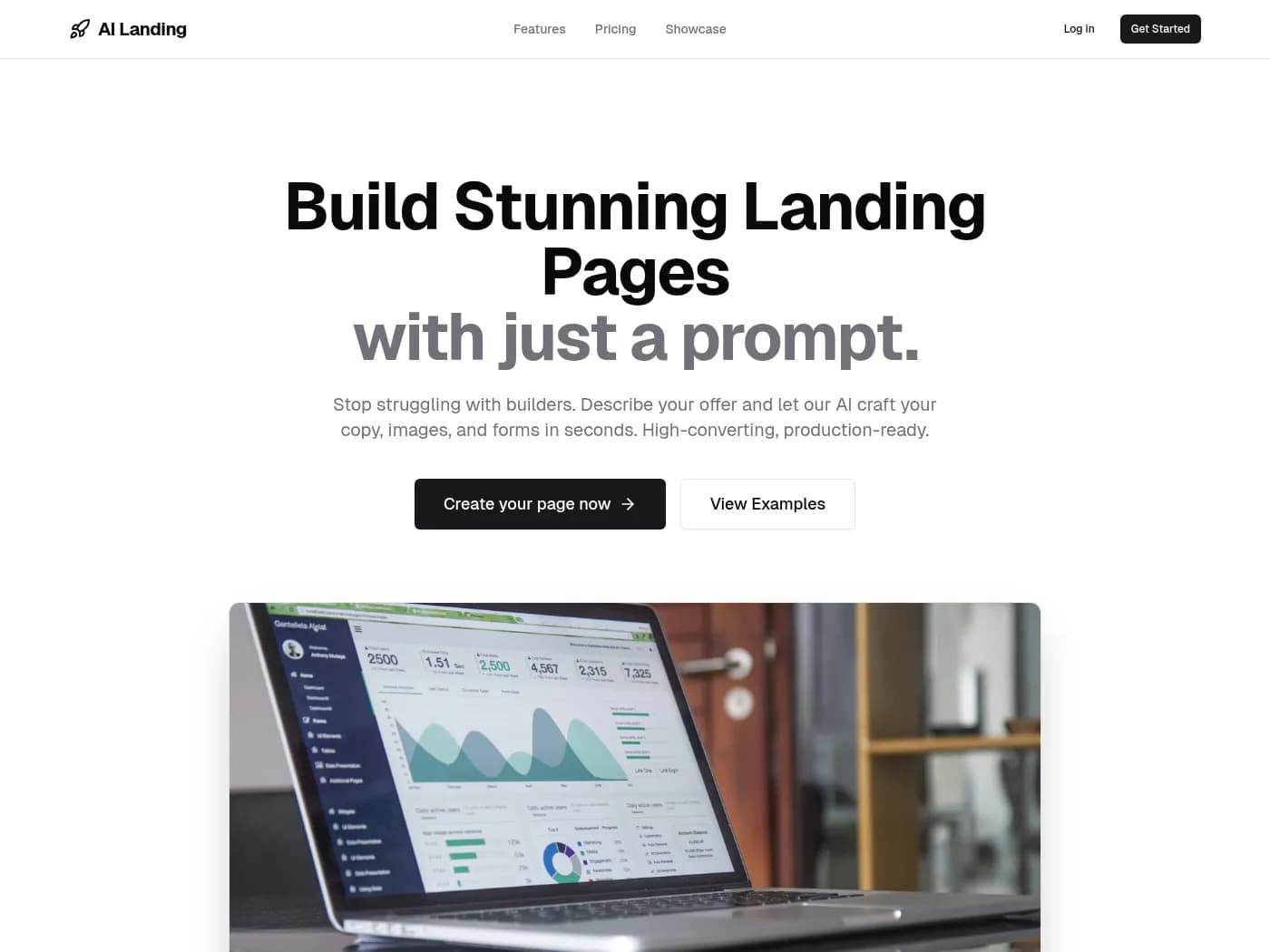 AI Landing Page Creator
