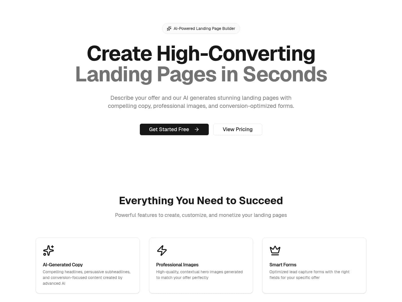 AIlpify Landing Pages