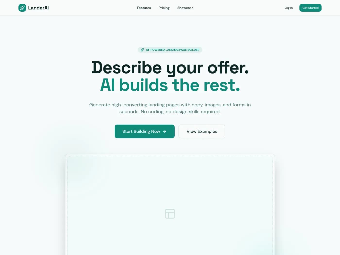 AI Landing Page Maker