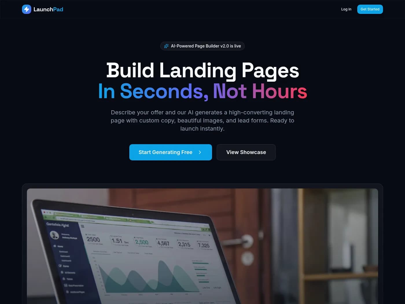 AI Landing Page Maker