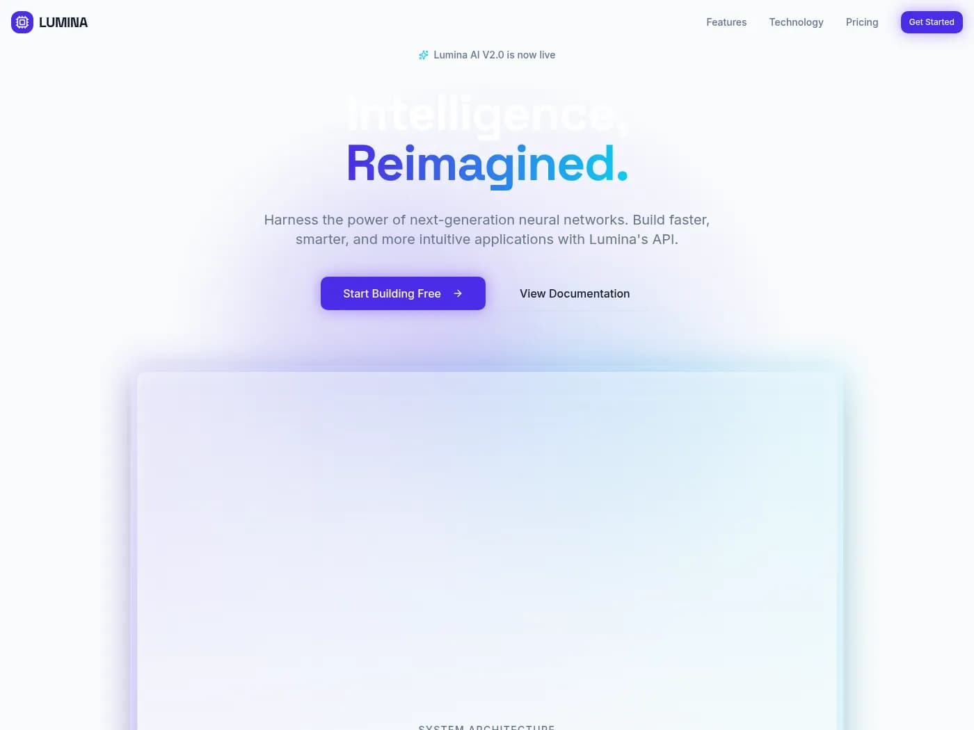 AI Landing Page