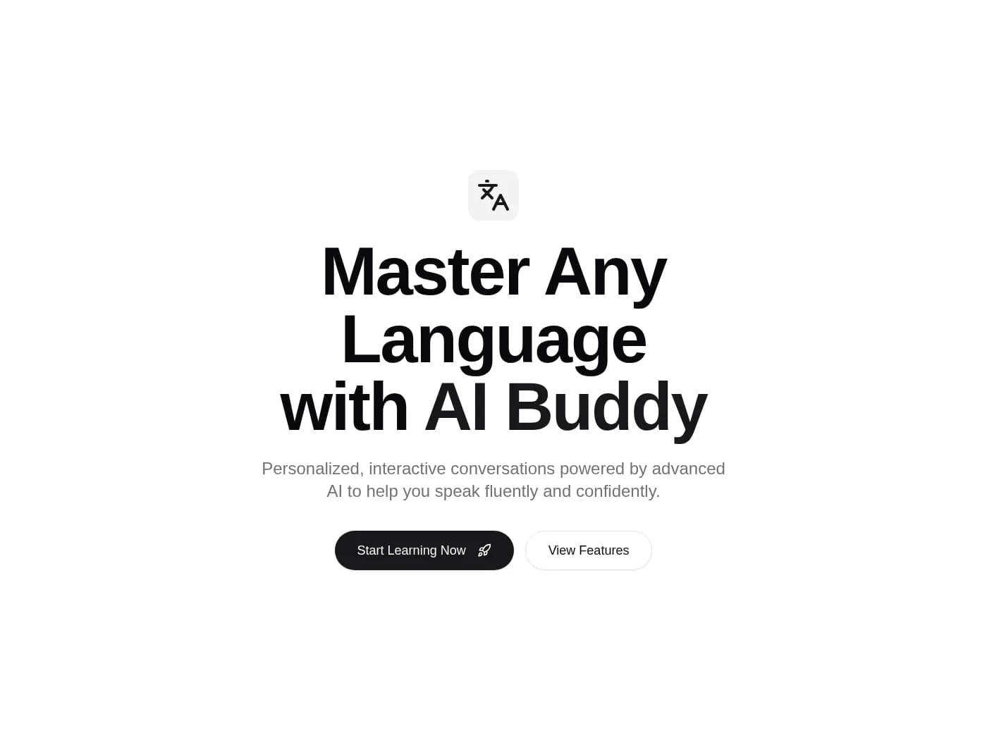 AI Language Buddy
