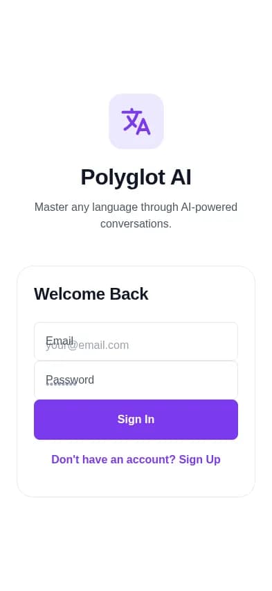 Polyglot AI Chat