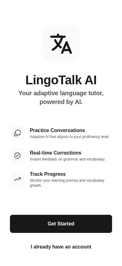 LingoTalk AI Tutor