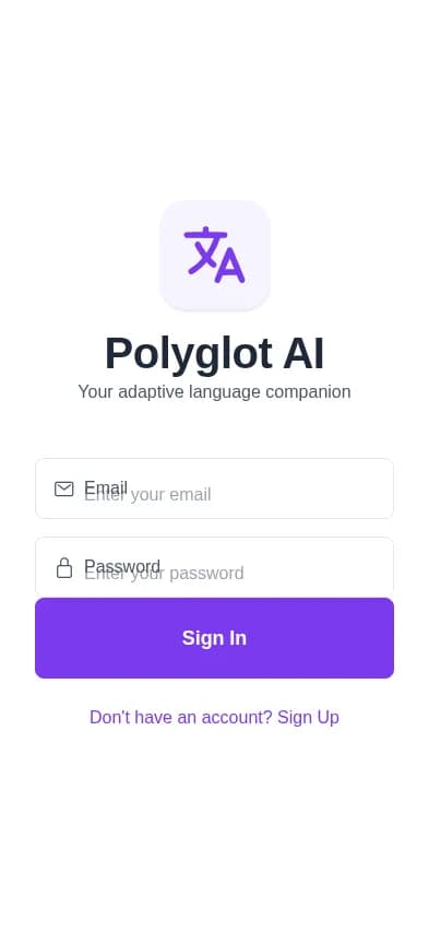 Polyglot AI Companion