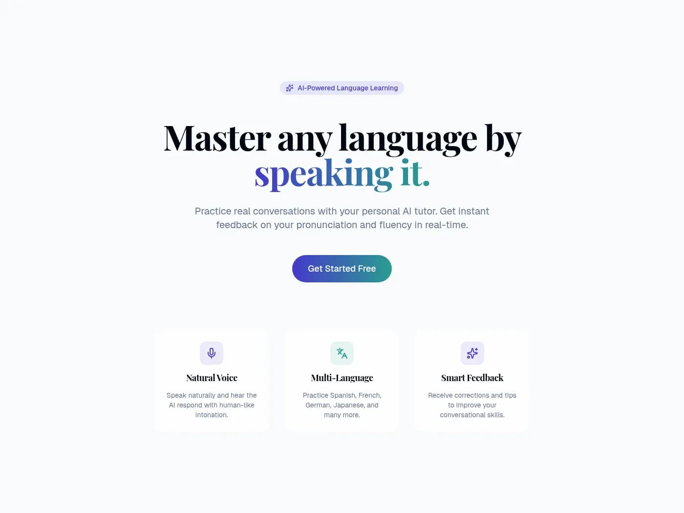 Polyglot AI Tutor
