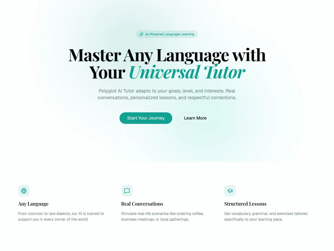 Polyglot AI Tutor