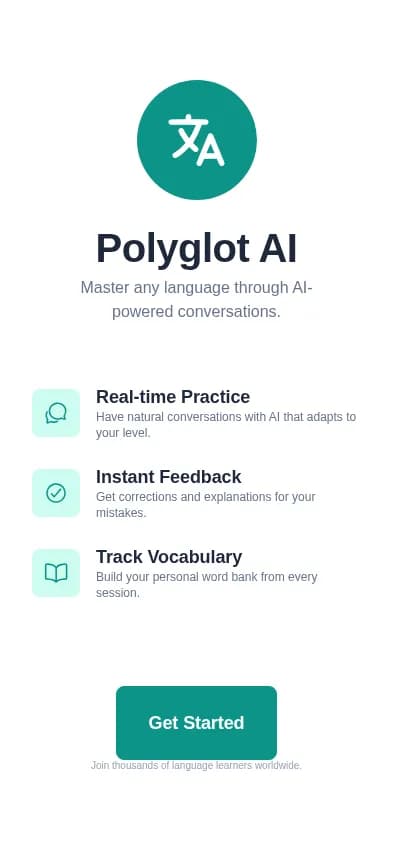 Polyglot AI Tutor