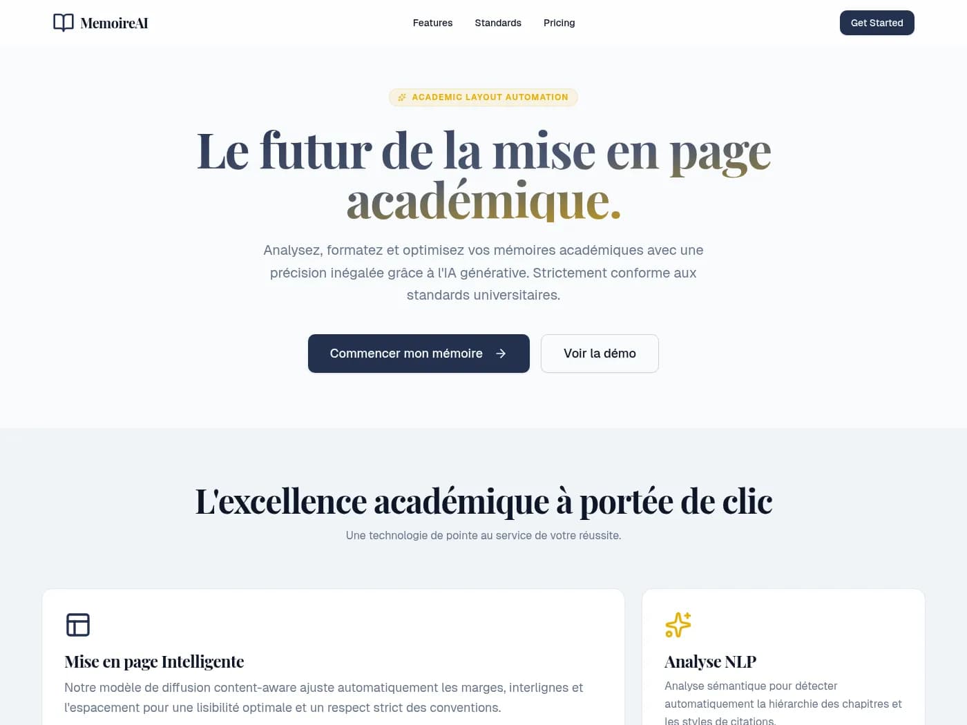 MemoireAI Layout Studio
