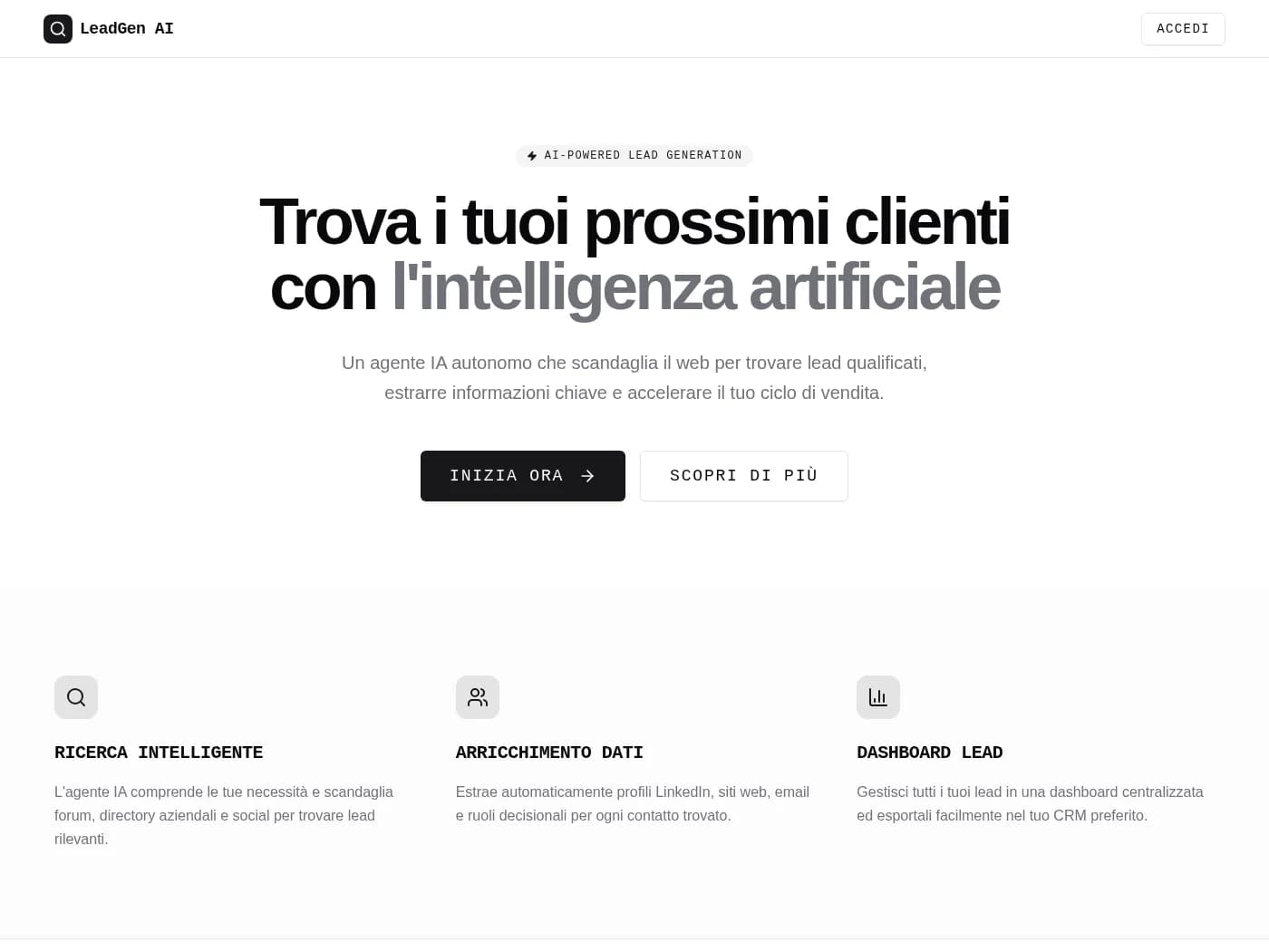 LeadGen AI Agent