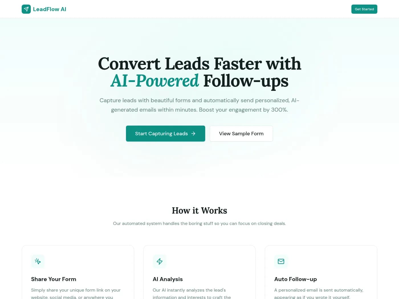 AI Lead Form Pro