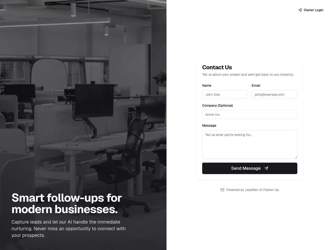 LeadGen AI Follow-Up