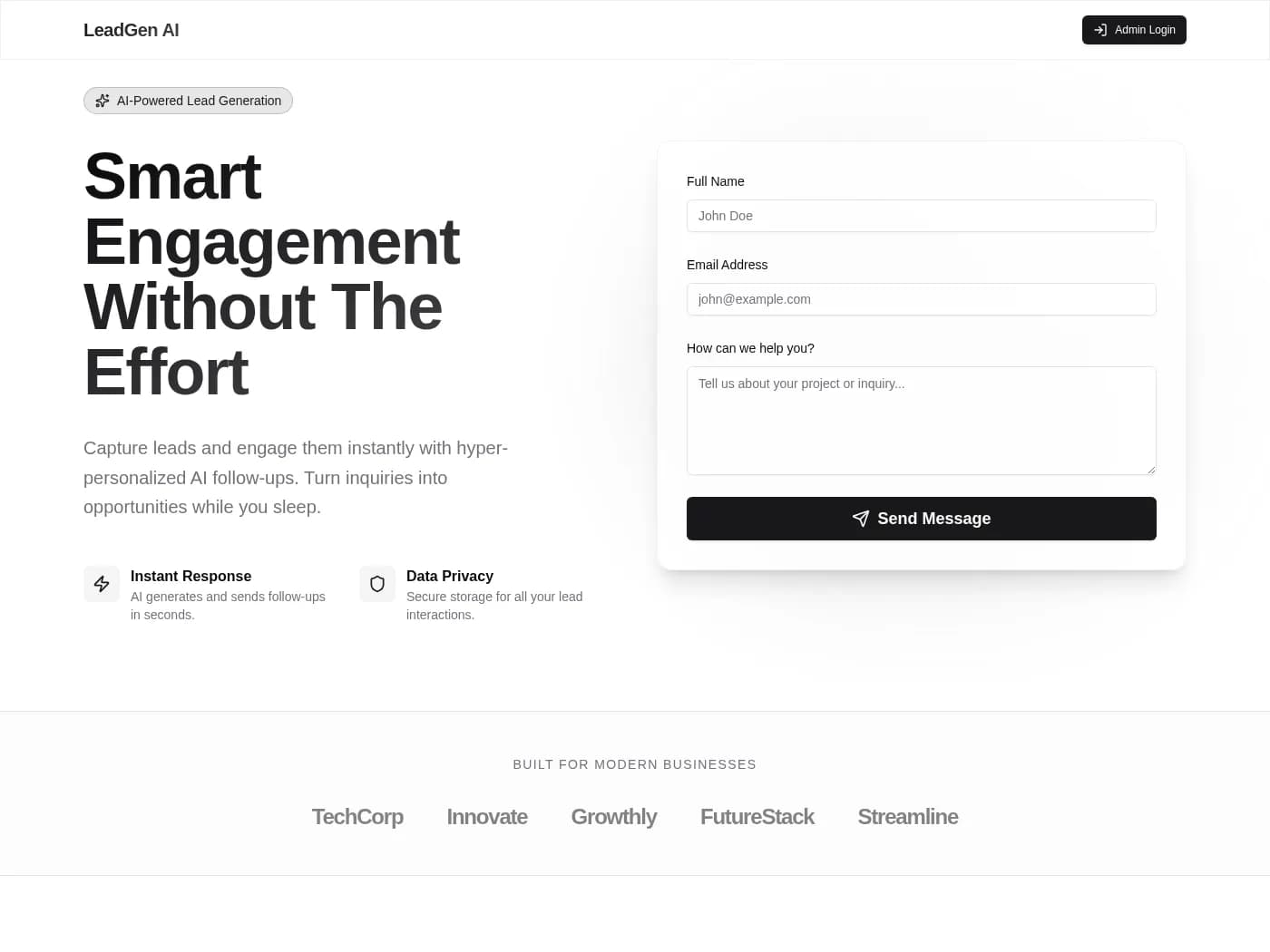 LeadGen AI Follow-Up