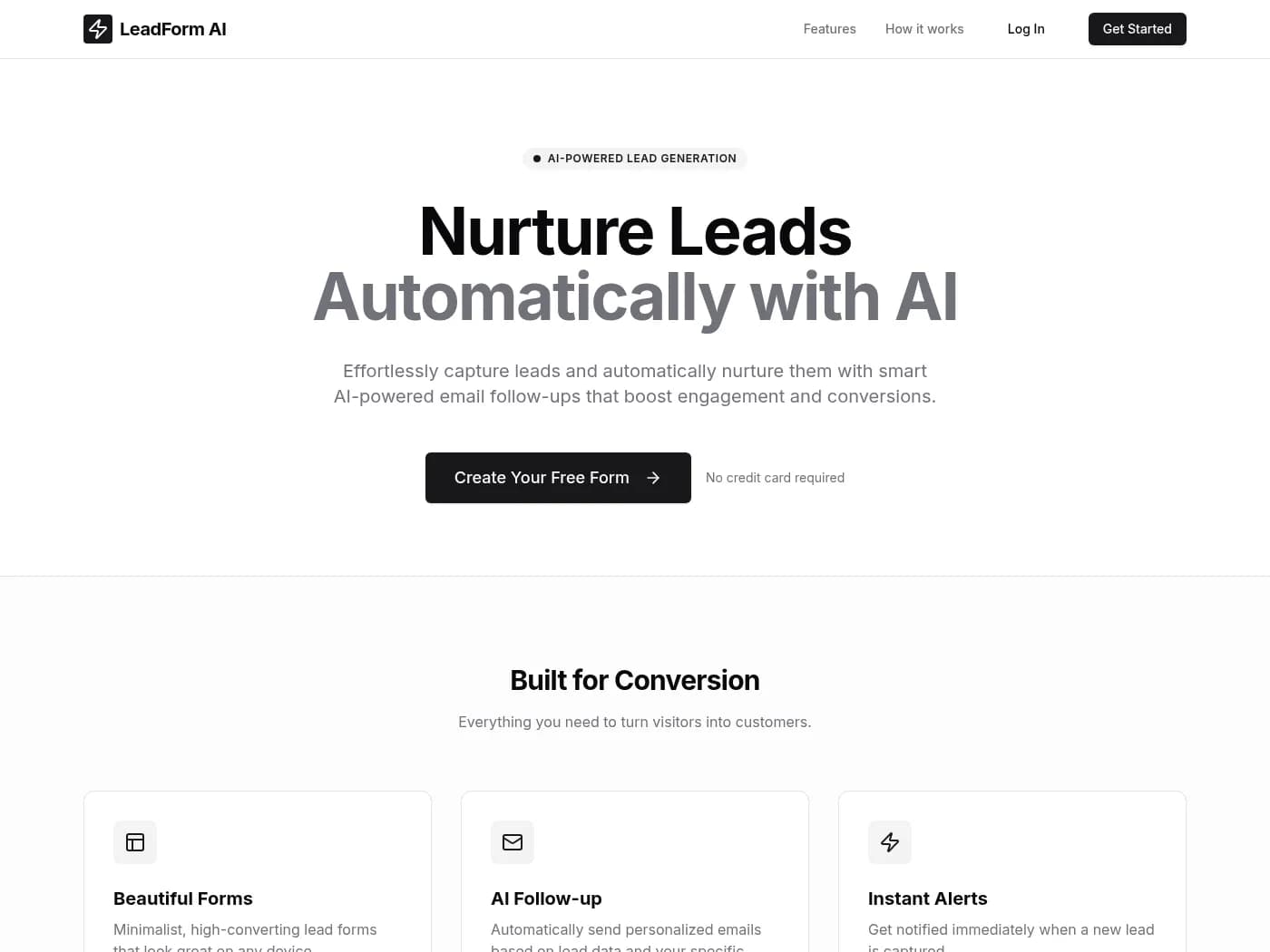 AI LeadForm Assistant