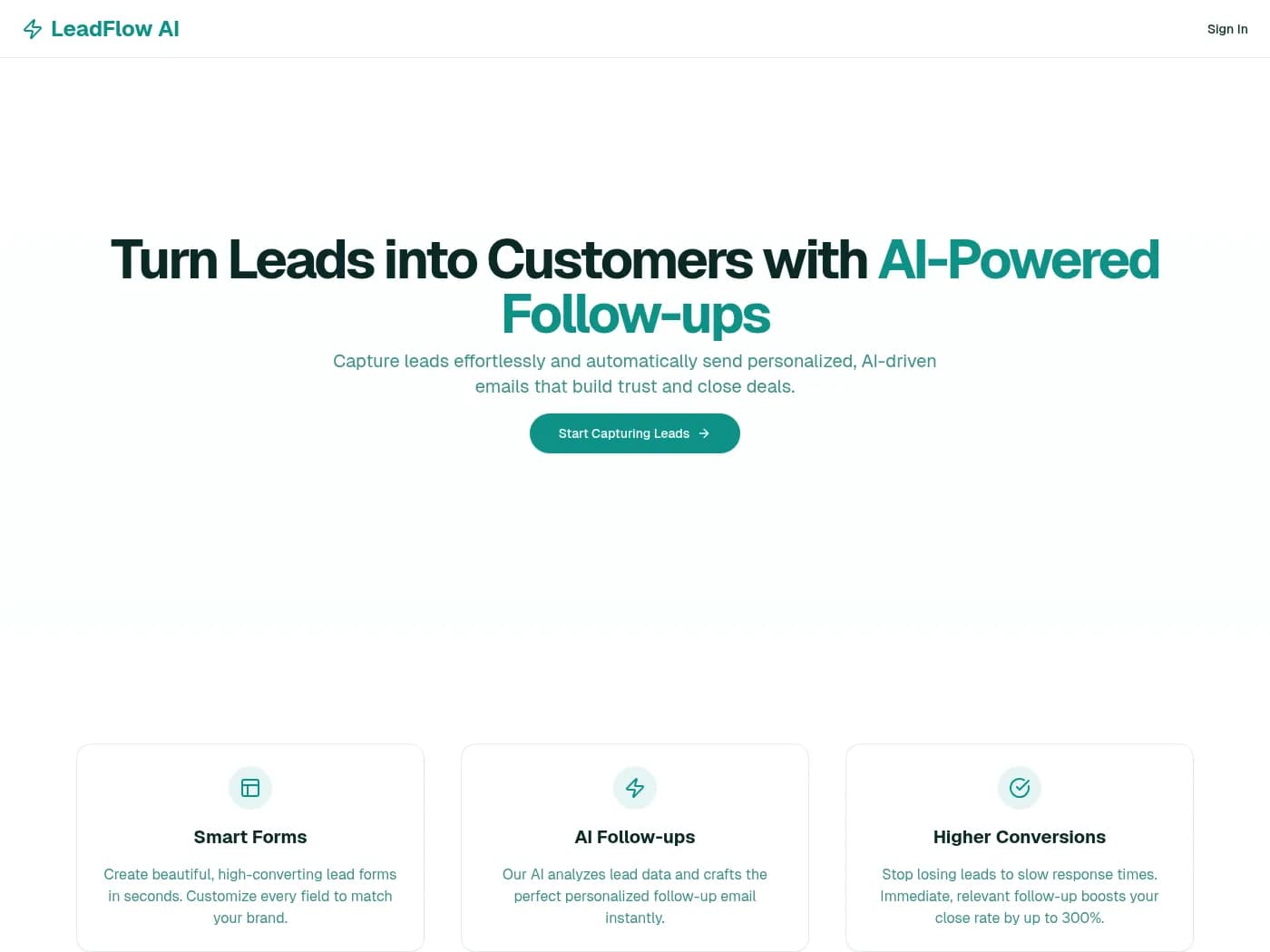 AI Follow-Up Leads