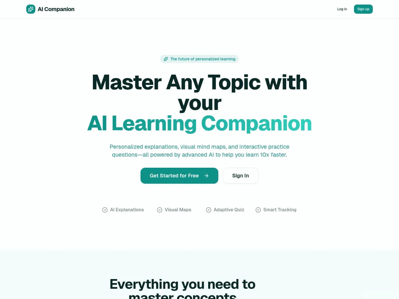 AI Learning Companion