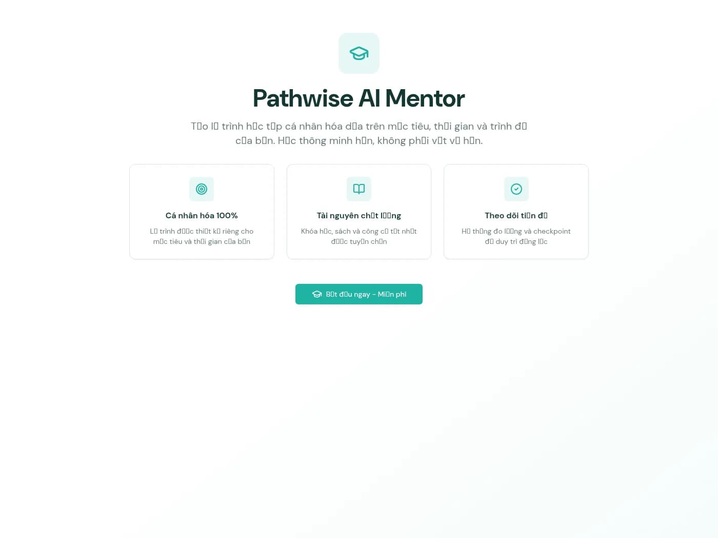 Pathwise AI Mentor