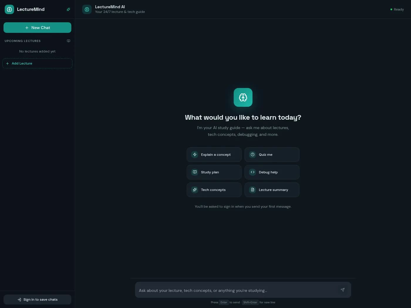 24/7 AI Lecture Guide