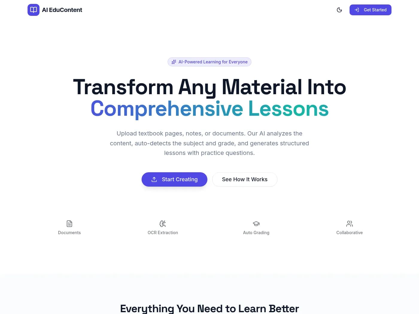 AI EduContent Builder