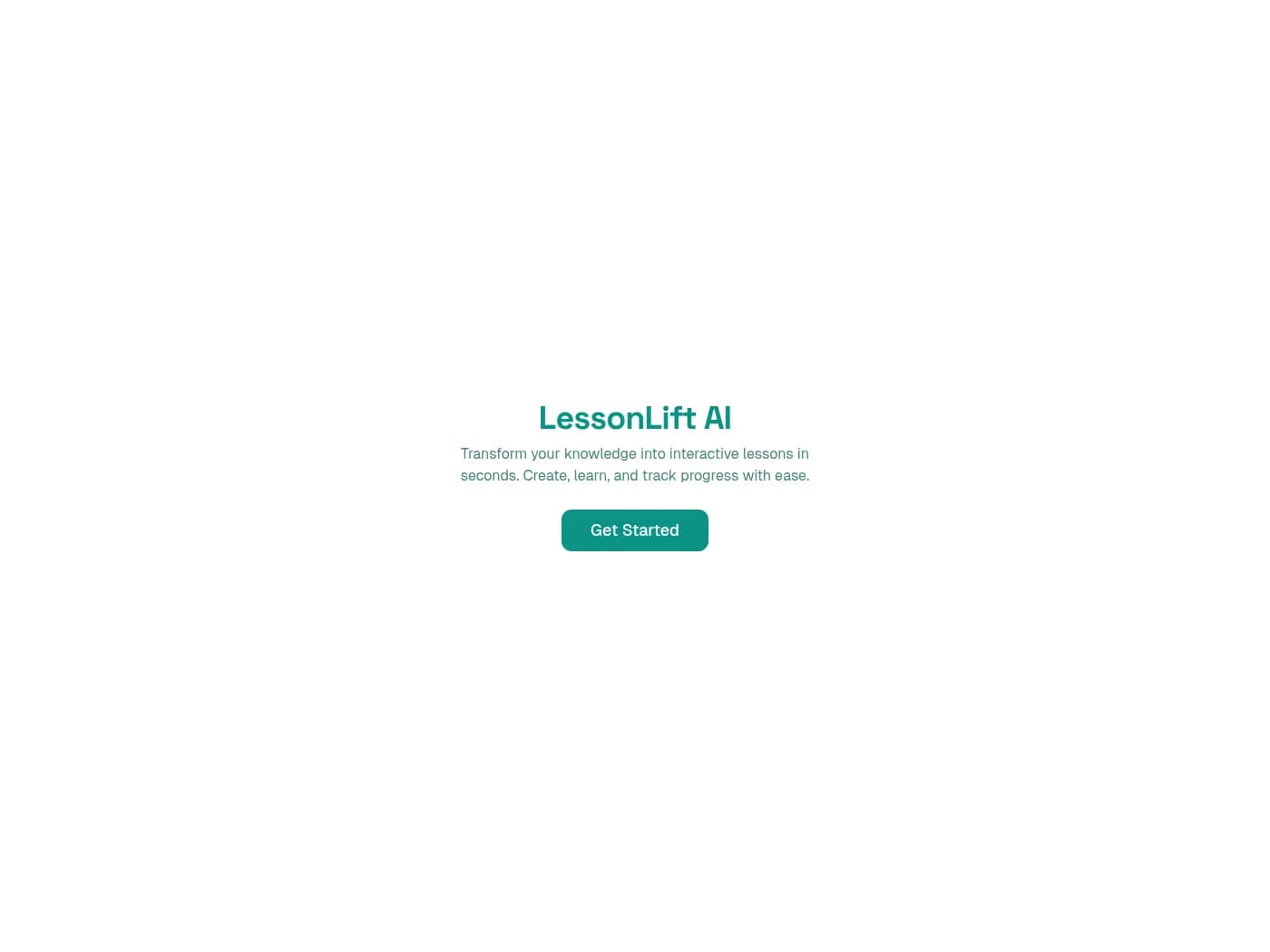 LessonLift AI Builder