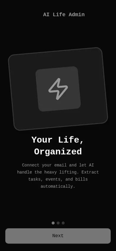 AI Life Admin