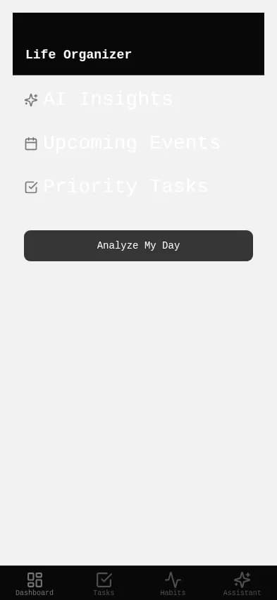 AI Life Organizer