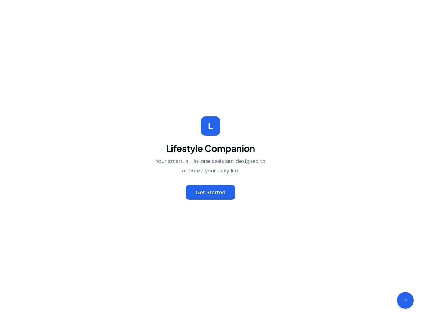 AI Lifestyle Companion