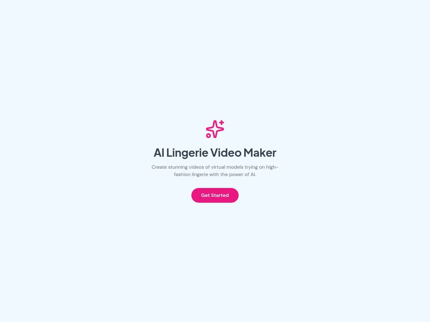 AI Lingerie Video Maker