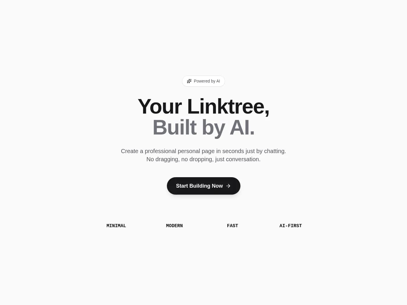 AI Linktree Builder