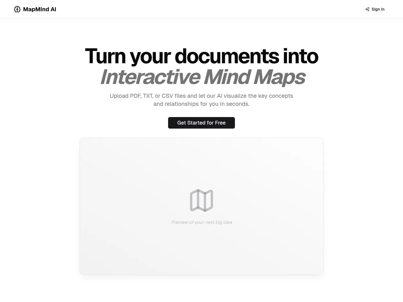 AI Mapmind Creator