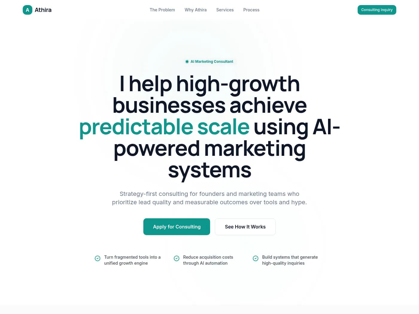 AI Marketing Clarity Site