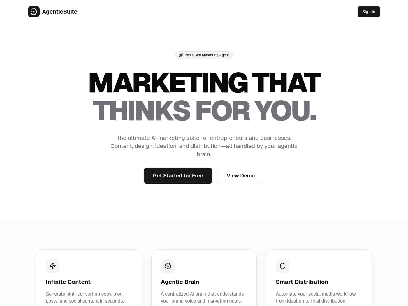 Agentic Marketing Suite