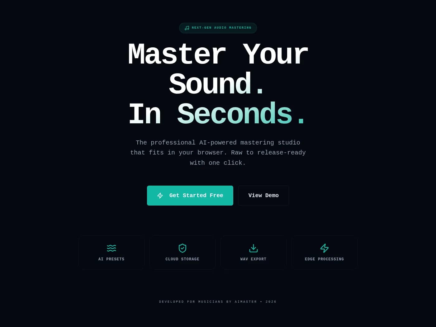 AIMaster Web Studio