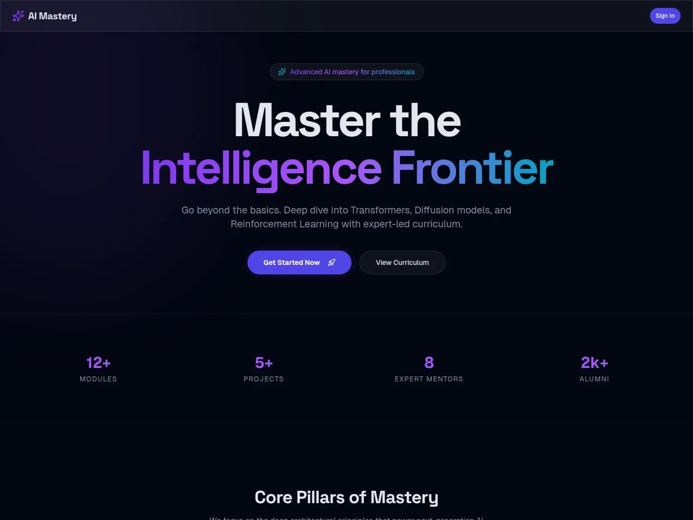 AI Mastery Course