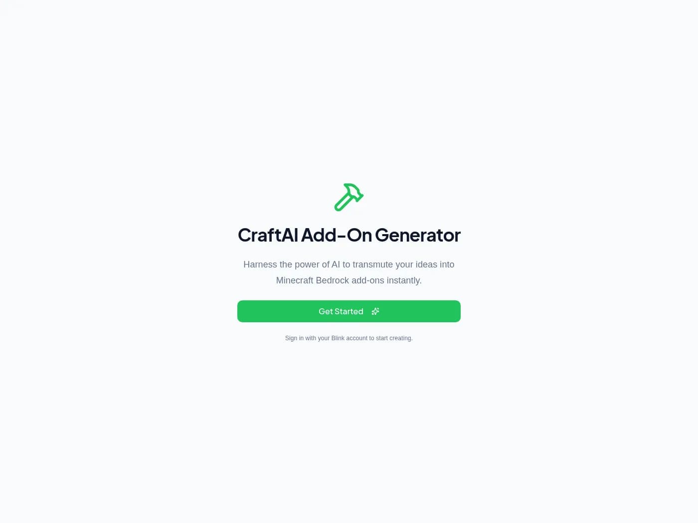 CraftAI Add-On Generator