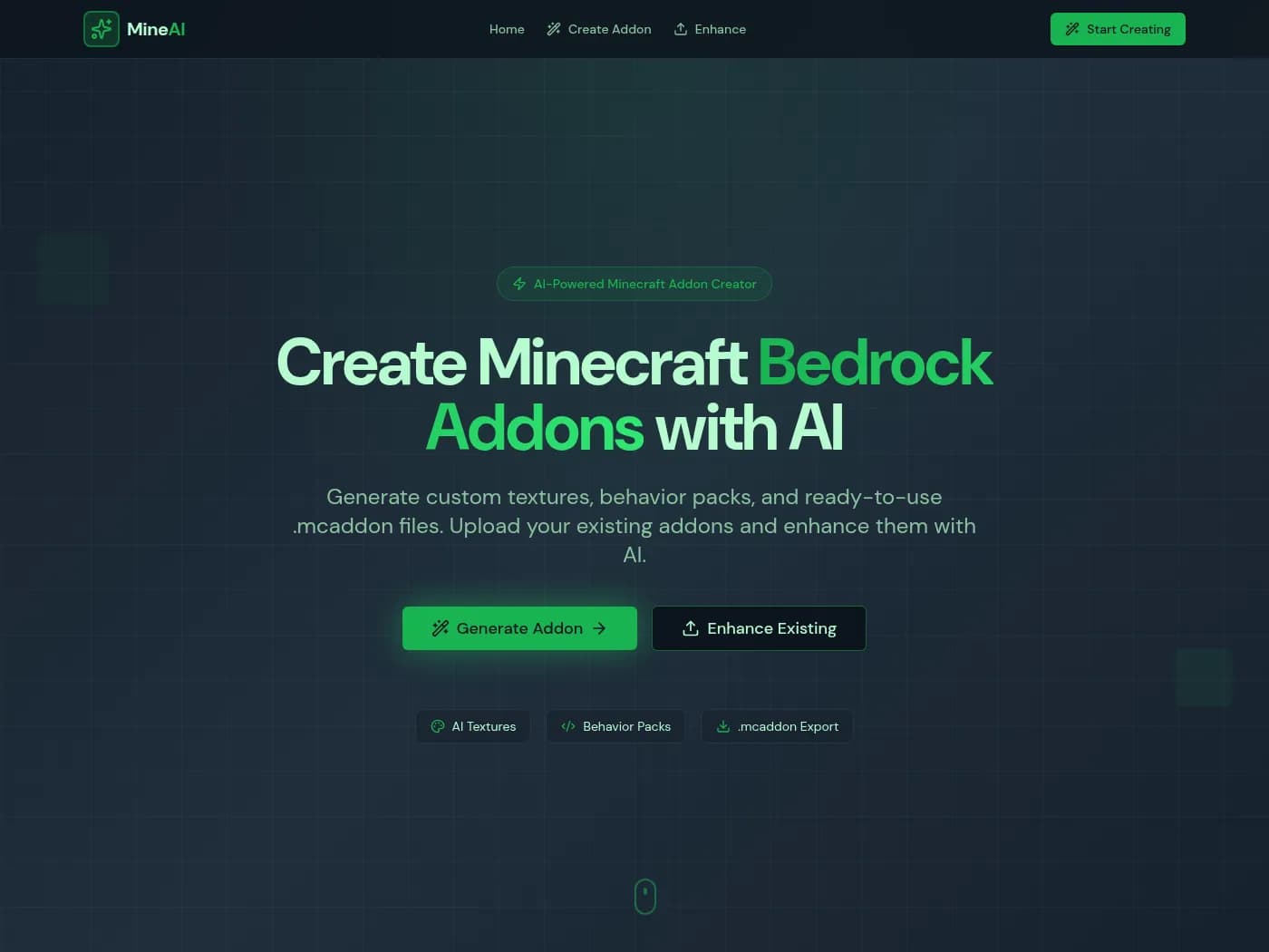 MineAI Addon Creator